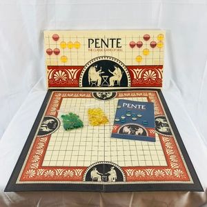 Vintage | Other | Vintage 984 Pente Board Game Of Skill | Poshmark